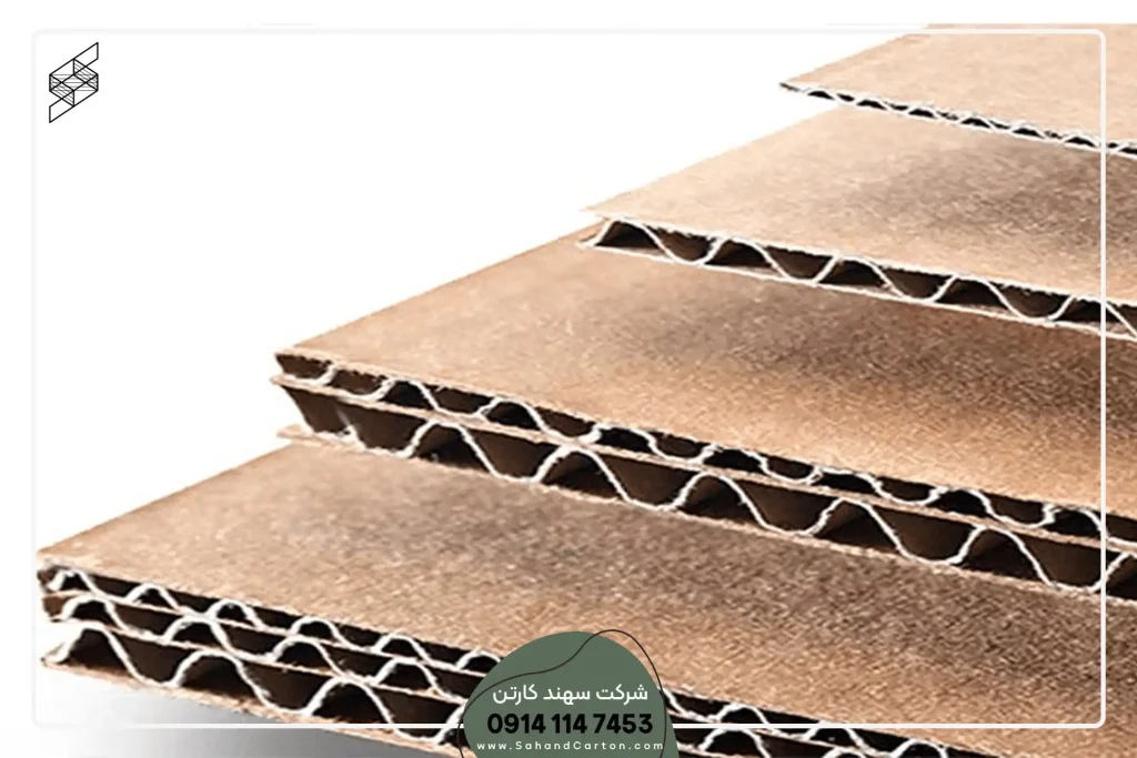 انواع مقوا - 8 ویژگی مقوا | سهند کارتن